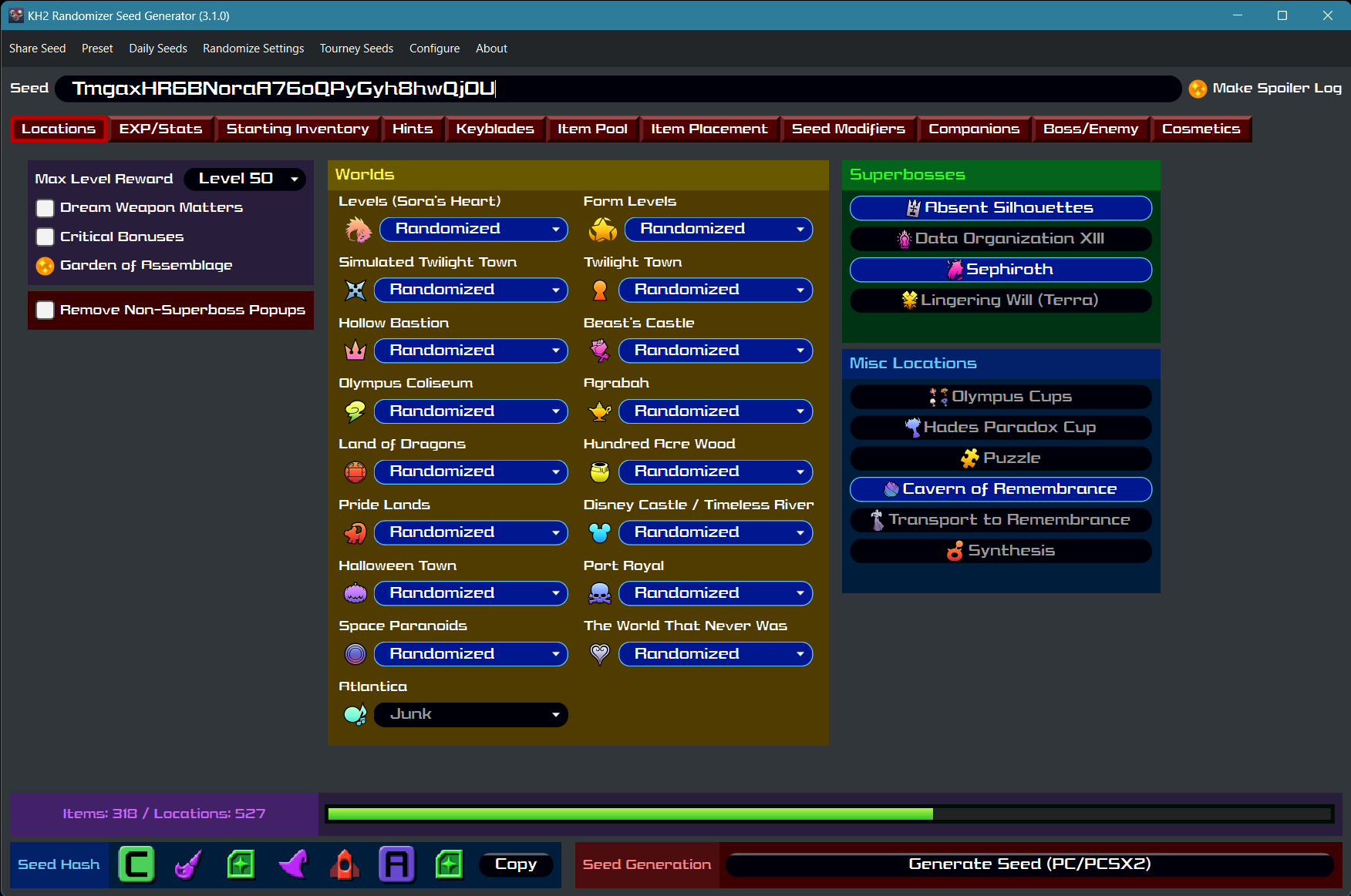 KH2FM Randomizer (PS2) Setup using PCSX2-EX | KH2Randomizer
